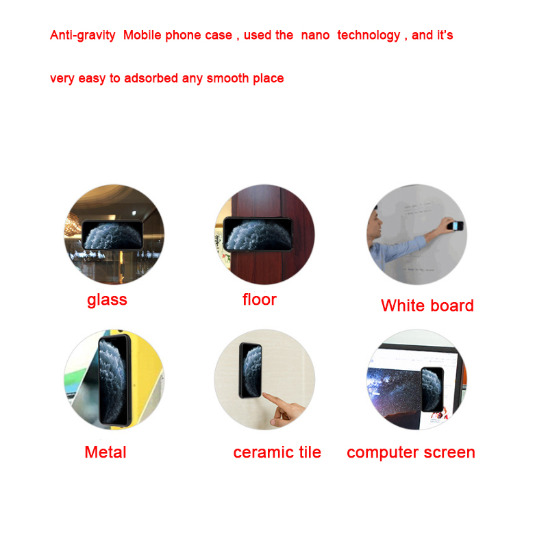 Wholesale anti-gravity TPU Phone Case Nano PC back shell cover sticky ...